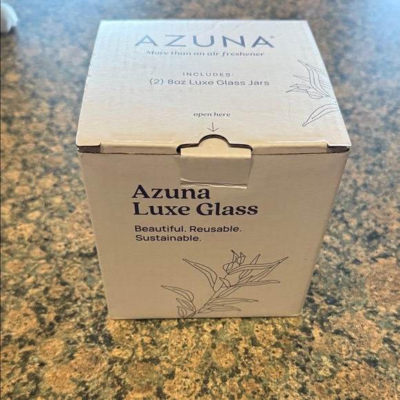 Accents | Luxe Glass Jars Elegant White Design | Poshmark
